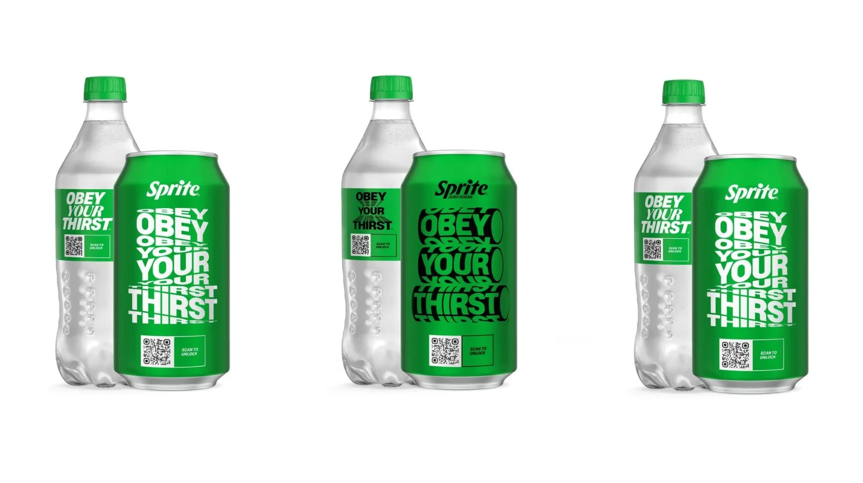 Sprite introduceert limited-editions met retrocampagne 'Obey Your ...